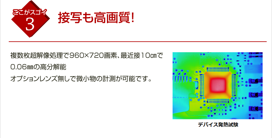【終了】【新発売】高分解能を低価格で！サーモグラフィR450シリーズ | アンケート | 日本アビオニクス株式会社 | 製品ナビ