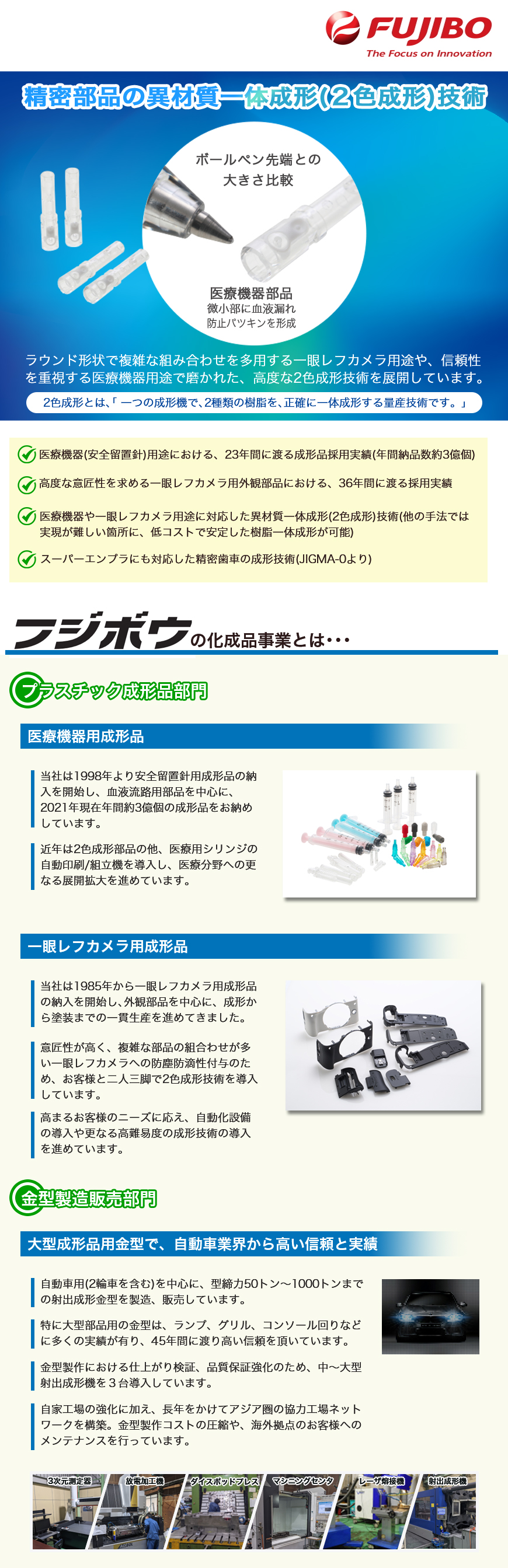 【終了】フジボウの異材質一体成形技術のご紹介 | アンケート | 富士紡ホールディングス株式会社 | 製品ナビ