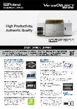 フラットベッドUVプリンタ VersaOBJECT MO-240 | ローランド ディー.ジー.株式会社 | 製品ナビ