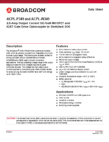 10Aインテリジェントゲート駆動フォトカプラ ACPL-355JC | BROADCOM | 製品ナビ