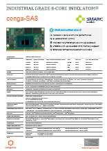SMARC: conga-SMX8-Mini | コンガテックジャパン (congatec) | 製品ナビ